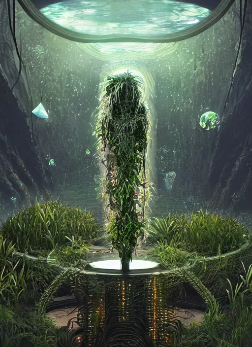 organic computer made of plants, surreal monster, | Stable Diffusion ...
