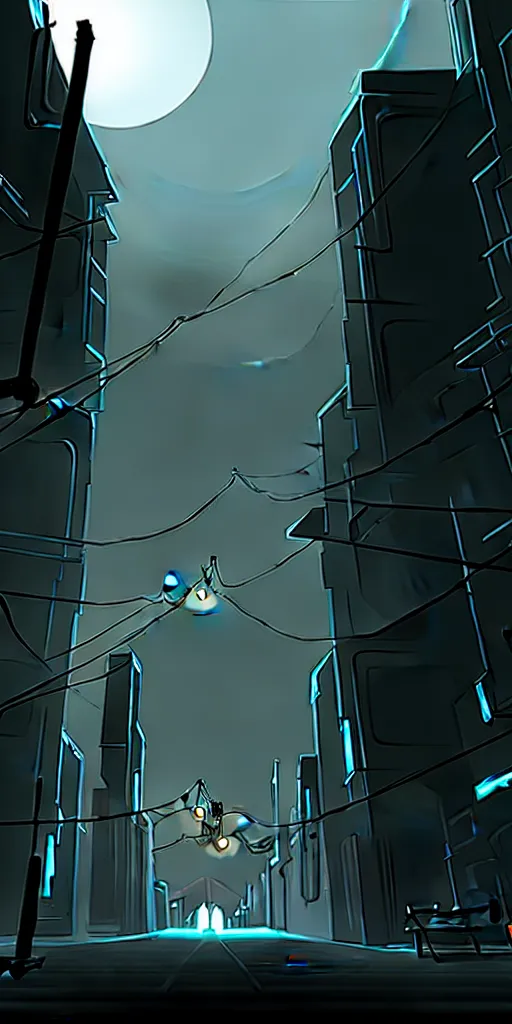 portal half life 2 concept art dark depressing city | Stable Diffusion ...