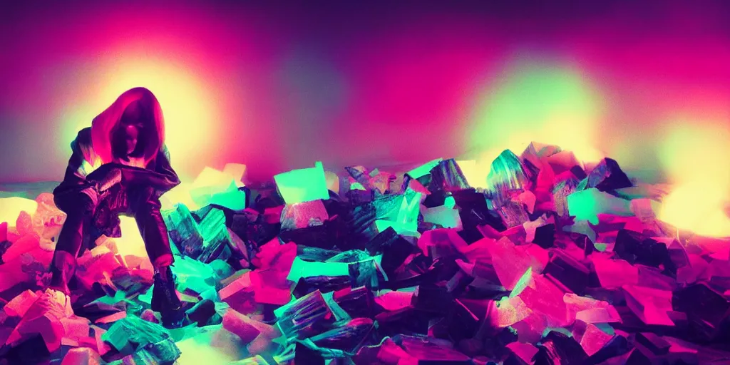 crystal castles album art cover, amazing, vibrant, | Stable Diffusion ...