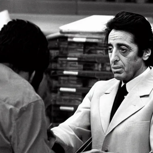 The legendary actor, Al Pacino, in his role as Michael | Stable ...