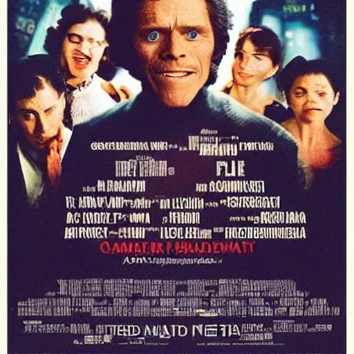 movie poster of rats, the musical starring willem dafoe | Stable ...