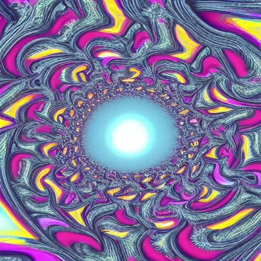 infinite recursion fractals | Stable Diffusion | OpenArt
