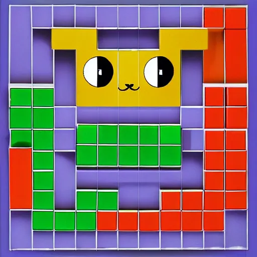 soappunk jaded tetris cat | Stable Diffusion | OpenArt