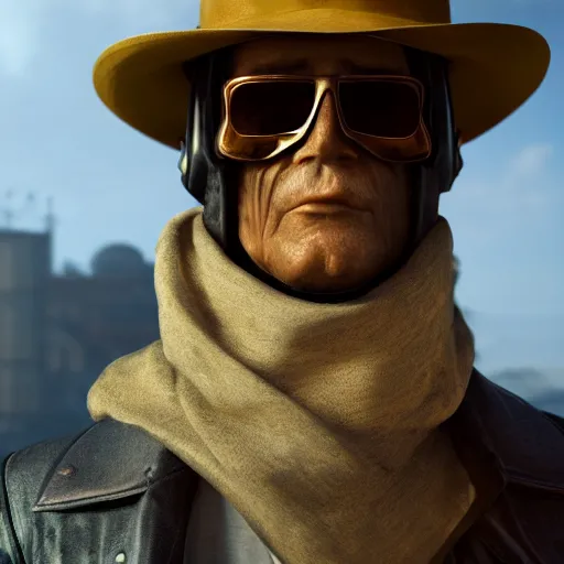 the mysterious stranger, saving the day again, in the | Stable ...