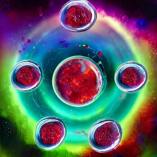 a jam elemental, whirling energy made of fruity jam ( | Stable ...