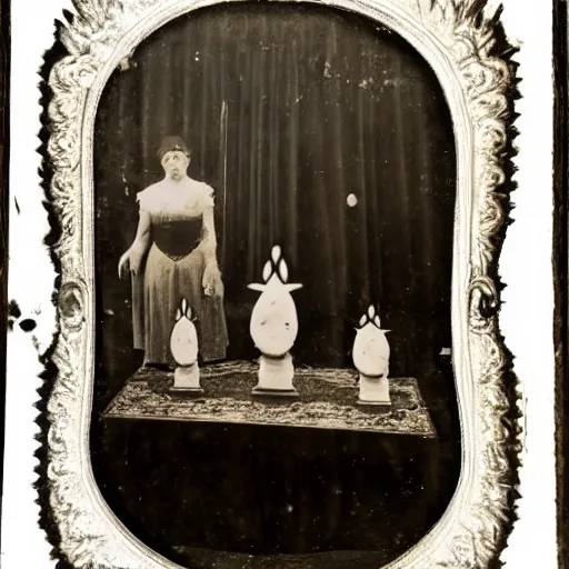 daguerrotype photo of the rabbit mirror ritual | Stable Diffusion | OpenArt