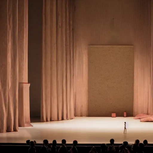 an opera scenography for Matilda by Ricardo Sánchez | Stable Diffusion