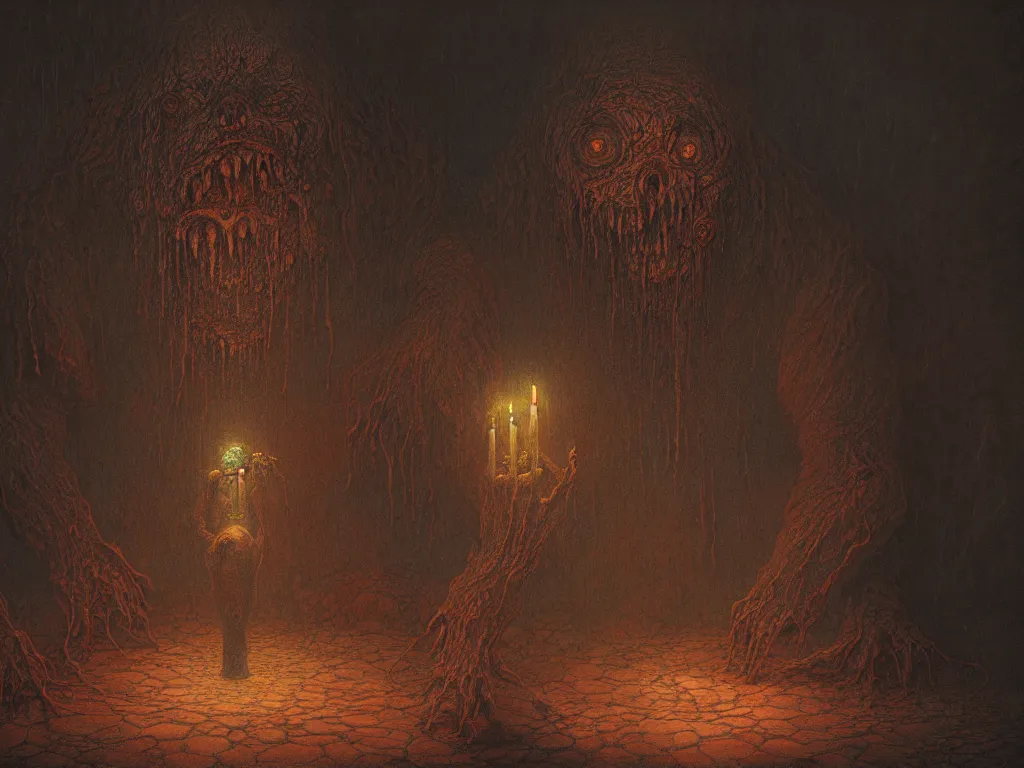 terrible monster from the depths of the subconscious | Stable Diffusion ...