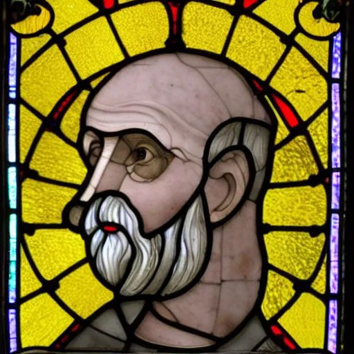 detailed side - view portrait of vesemir, a very old | Stable Diffusion ...