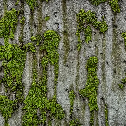 texture art of a grey mossy post-apocalyptic wall | Stable Diffusion