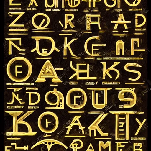 alien alphabet, 4 k details | Stable Diffusion | OpenArt