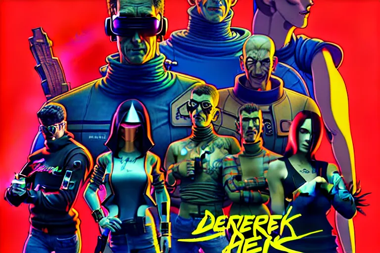 cyberpunk heist crew. portrait by stonehouse and | Stable Diffusion ...