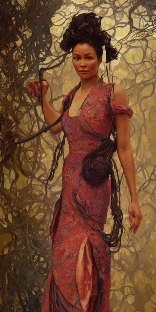 detailed full body concept art illustration oil | Stable Diffusion ...