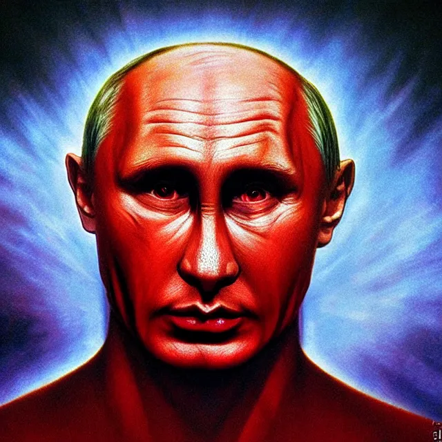 shocked face of putin demon, hell, hyper - realistic, | Stable Diffusion | OpenArt