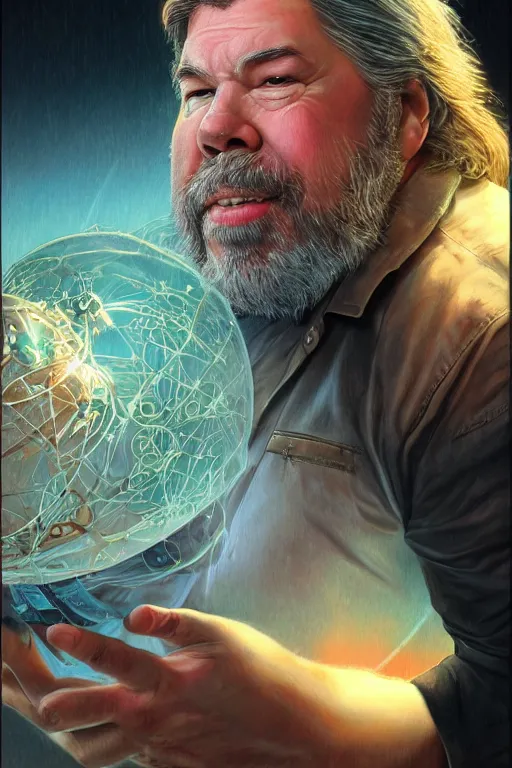 ultra realistic illustration, steve wozniak, apple ii, | Stable ...