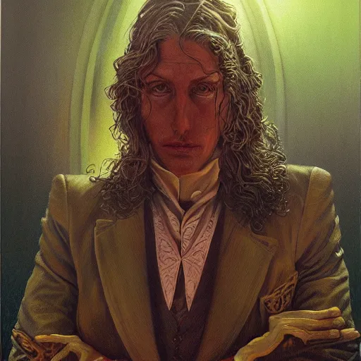 portrait of an aristocrat, illustration by Michael | Stable Diffusion ...