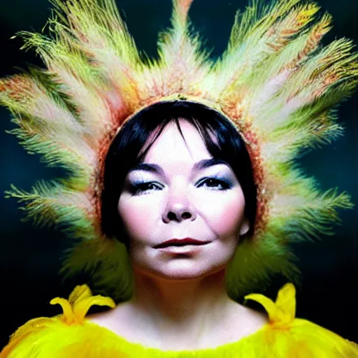 bjork album covers | Stable Diffusion