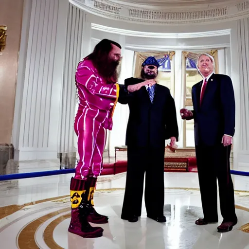 Macho Man Randy Savage as the President of the United | Stable ...