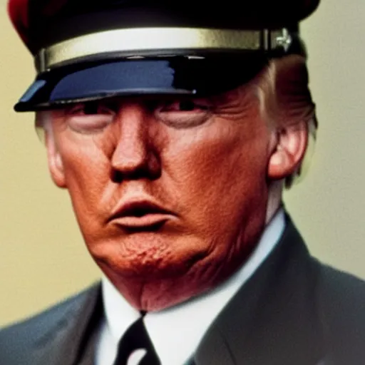 still of donald trump as adolf hitler, 8 k | Stable Diffusion
