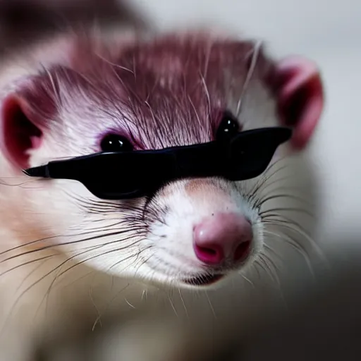 ferret wearing pixelated glasses, realistic 4 k | Stable Diffusion | OpenArt