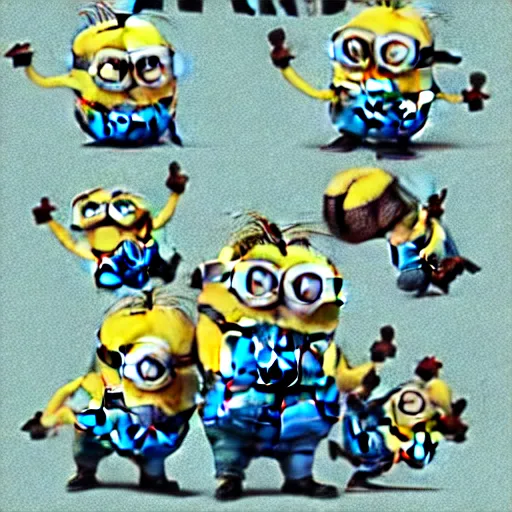 the minions, fight club!!!!! | Stable Diffusion | OpenArt
