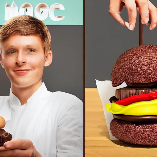 promotional image introducing the new mcchoco - a | Stable Diffusion ...