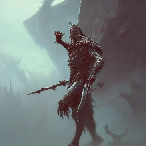 warrior concept, beksinski, age of sigma art, ruan | Stable Diffusion ...