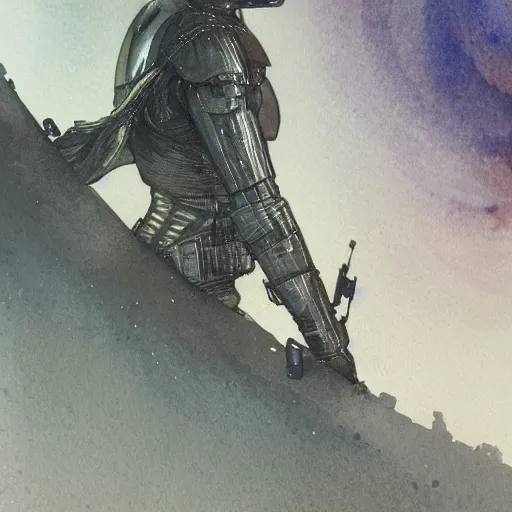 a beautifull intricate watercolour painting of a darth | Stable ...