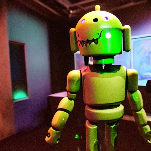 creepy animatronic of an occult android | Stable Diffusion | OpenArt