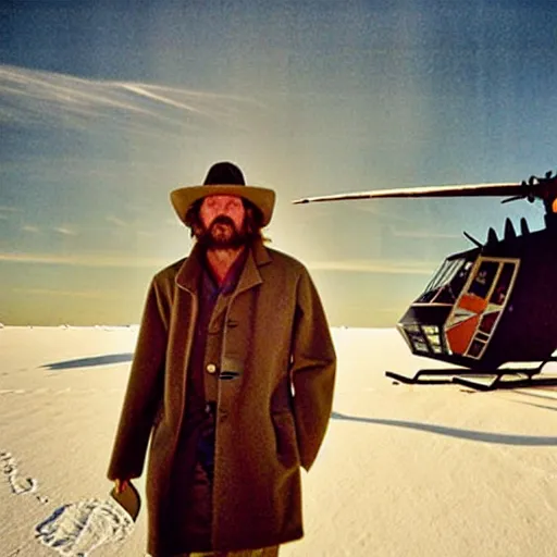 “MacReady (played by Kurt Russel) wearing an oversized | Stable ...