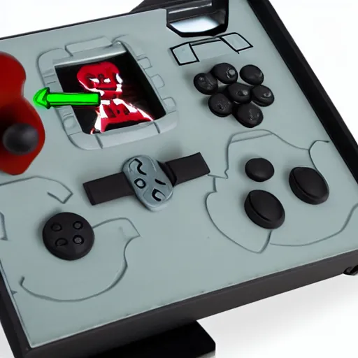 a Jakks Pacifix Doom plug-and-play TV game | Stable Diffusion | OpenArt