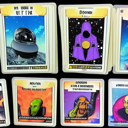 ufo trading cards by an alien | Stable Diffusion | OpenArt
