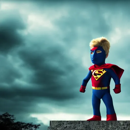 Pim the superhero, epic pose, cinematic, spotlight, 8k | Stable Diffusion