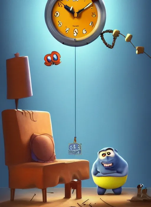 a poster of a pixar's movie about clocks, high | Stable Diffusion | OpenArt