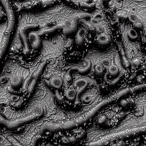 photograph of a black, tar - like fungus with lots of | Stable Diffusion
