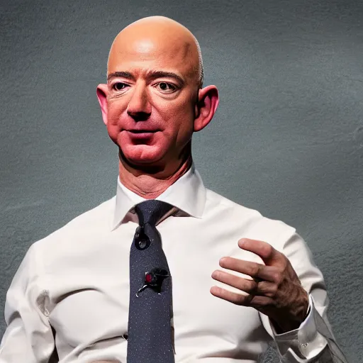 Jeff Bezos as Dobby, 4k studio photo | Stable Diffusion | OpenArt