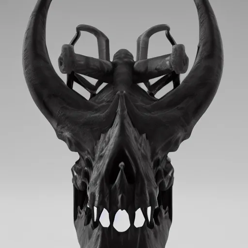 a black sword skull handle, ornament, weapon, a 3 d | Stable Diffusion | OpenArt