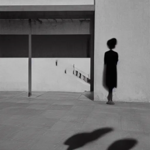 an approaching shadow, photorealistic, brutalist, | Stable Diffusion ...