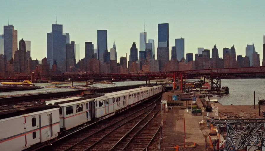 highly detailed cinematic movie still train stop in | Stable Diffusion ...