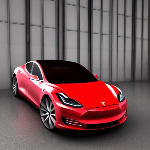 a beautiful tesla sportive car made in partnership | Stable Diffusion ...