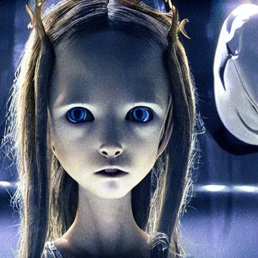 movie still of the alien girl, cinematic composition, | Stable ...