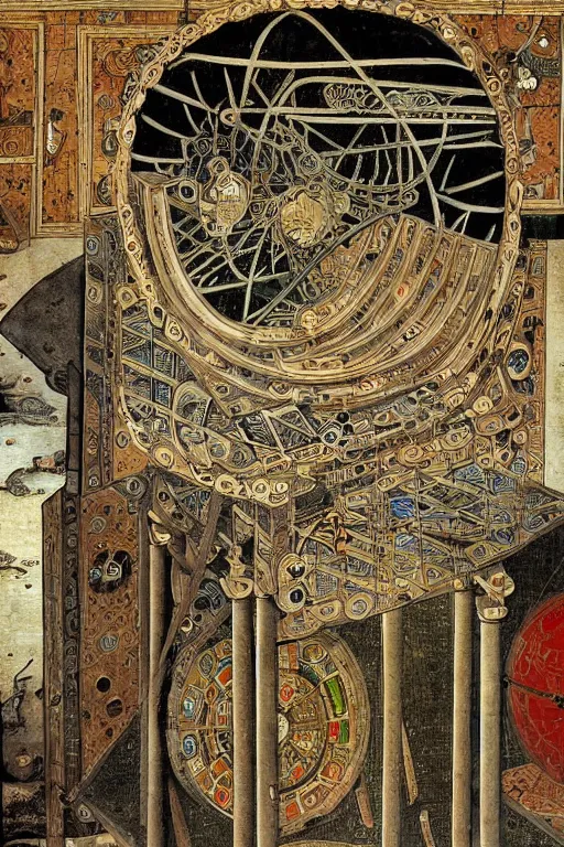 Ramon Llull' s Thinking Machine, the Lullian Art as a | Stable Diffusion