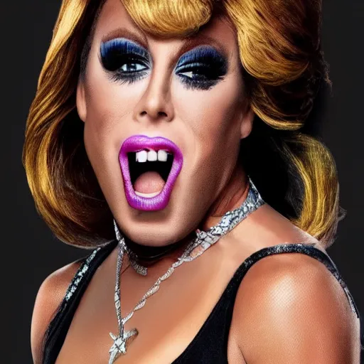 alex jones in drag on ru paul's drag race | Stable Diffusion | OpenArt