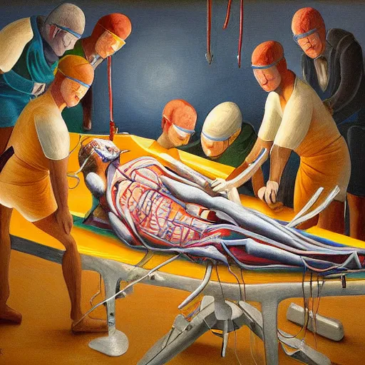 A beautiful painting of a team of surgeons | Stable Diffusion | OpenArt