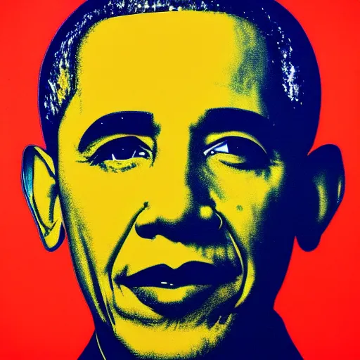 pop art portrait of obama by andy warhol | Stable Diffusion | OpenArt