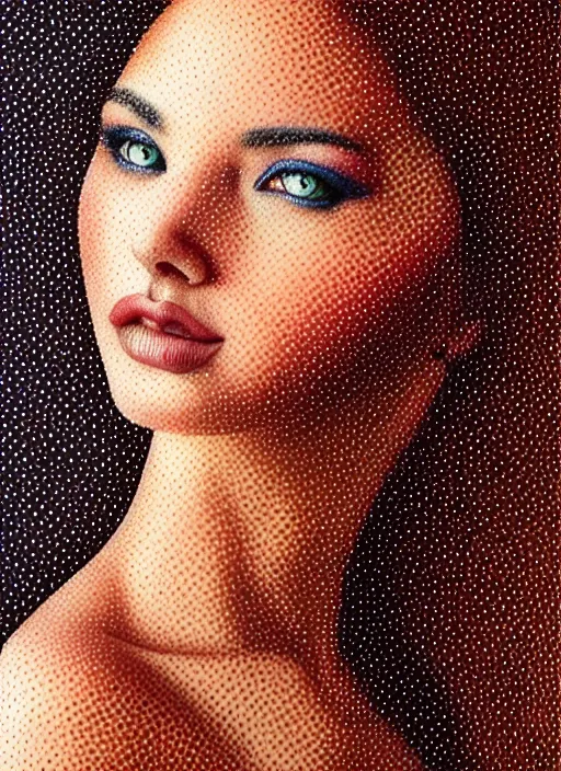 portrait of an incredibly beautiful young woman, full | Stable ...