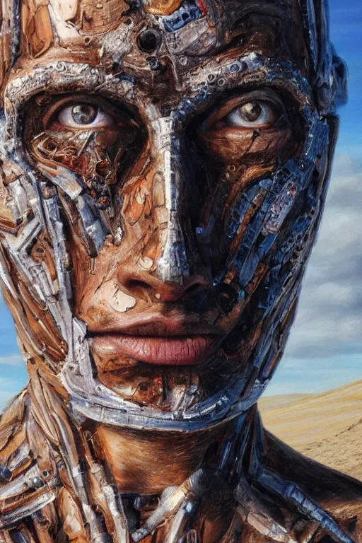 hyperrealism oil painting, close-up portrait of | Stable Diffusion | OpenArt