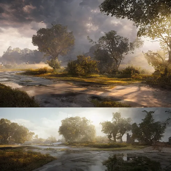 realistic renderings of astonishing scenes | Stable Diffusion | OpenArt