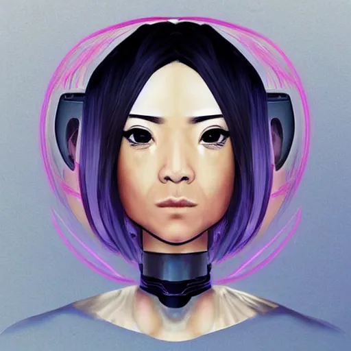 symmetry!! an asian female transformer, asian eyes!! | Stable Diffusion ...