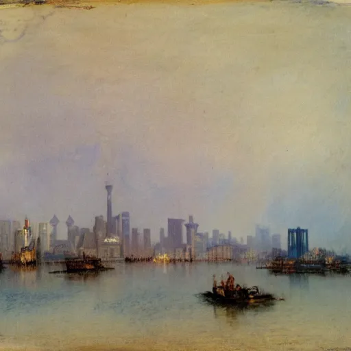 Shanghai, China, Turner | Stable Diffusion